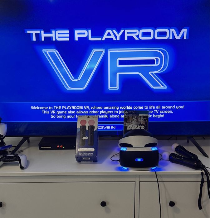 PlayStation VR за PS4+ Move Motion + BOXVR + Адаптер за OEM камера PS5 гр. Ихтиман • OLX.bg