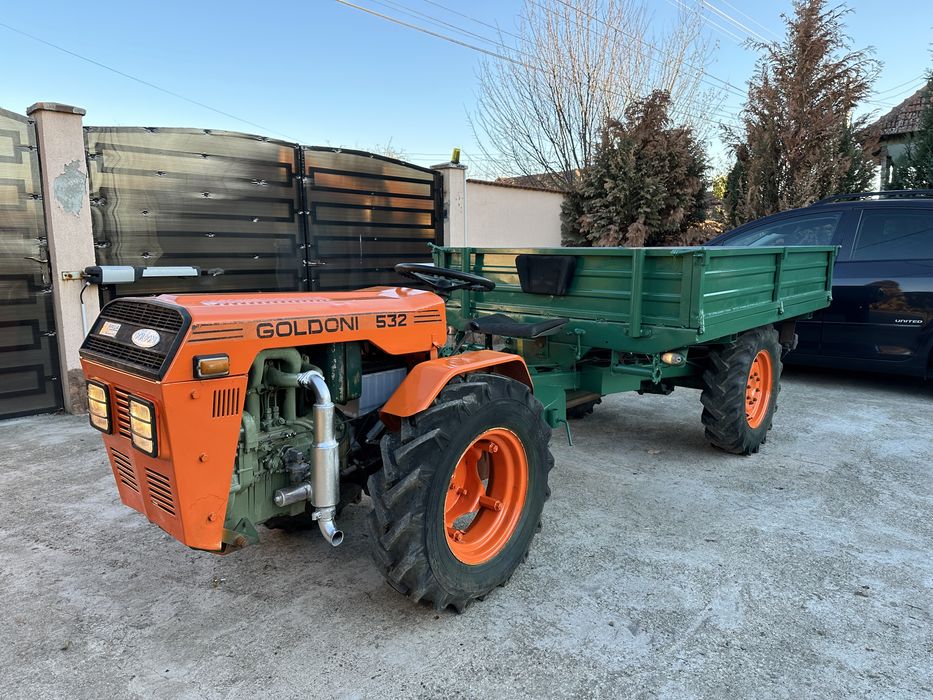 Motocultor tractoras 4x4 diesel Goldoni 2 pistoane 32 cp Targu Jiu • OLX.ro