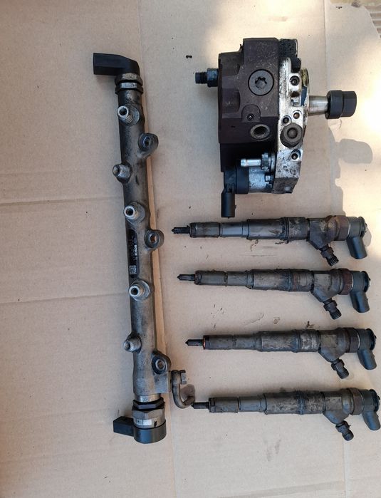 Kit chit injecție pompa injectoare rampa bmw e90 e60 e87 2.0 m47 163 ...