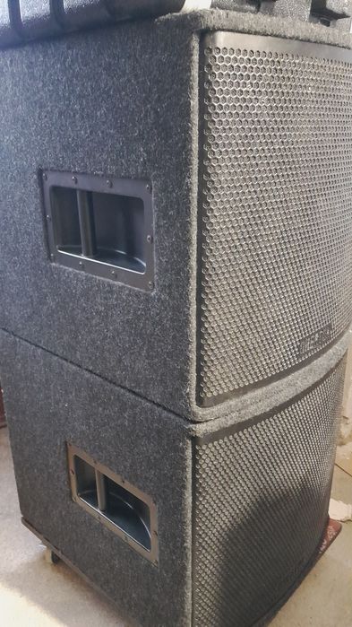 Бас каси Обертон B18 1000w 8oma, shure rcf fbt dynacord гр. Велико ...