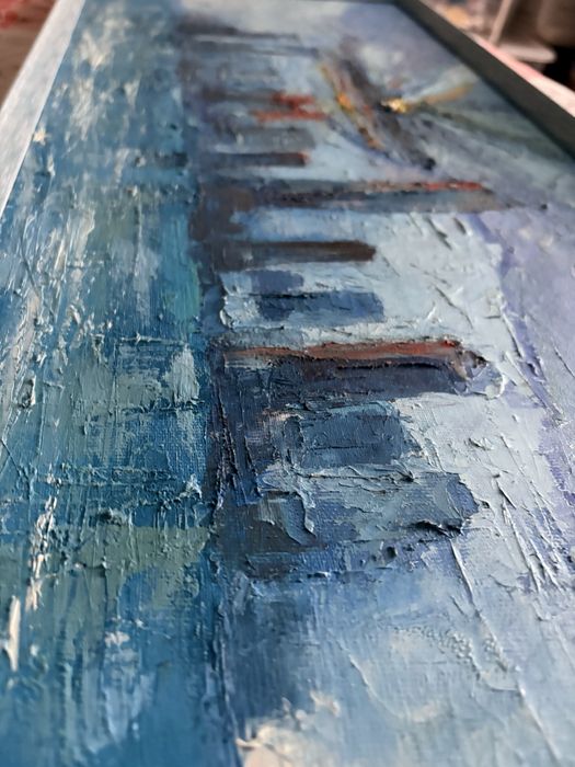 Tablou realizat in ulei Baia Mare • OLX.ro