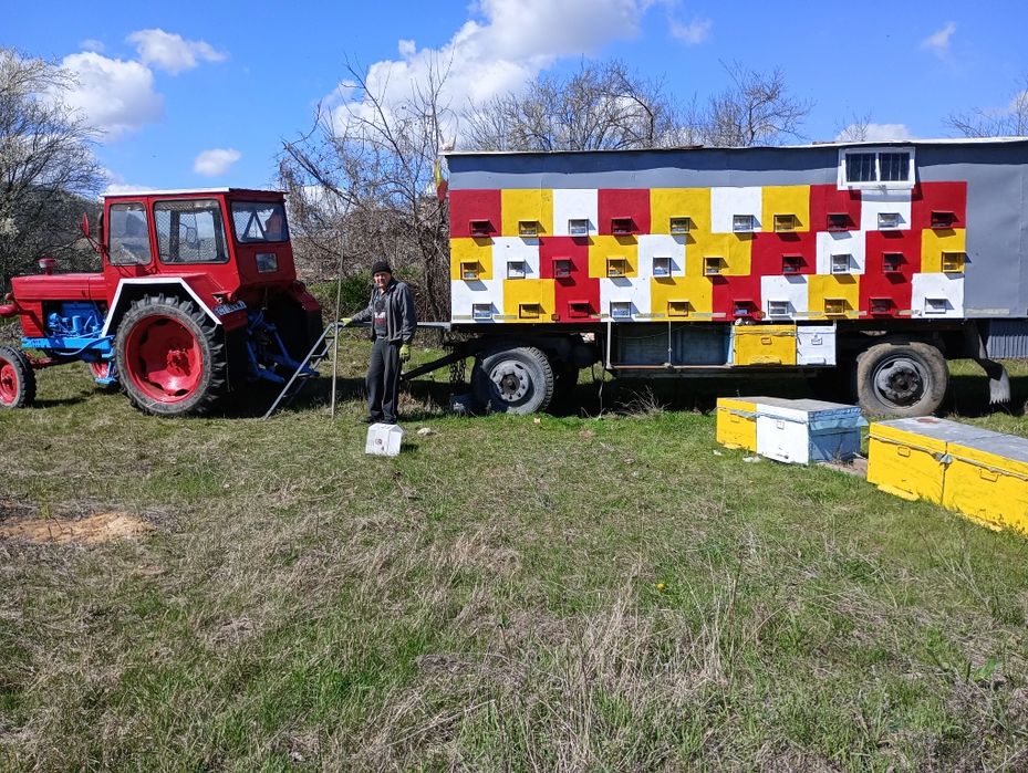 Pavilion apicol cu tractor Slava Cercheza • OLX.ro