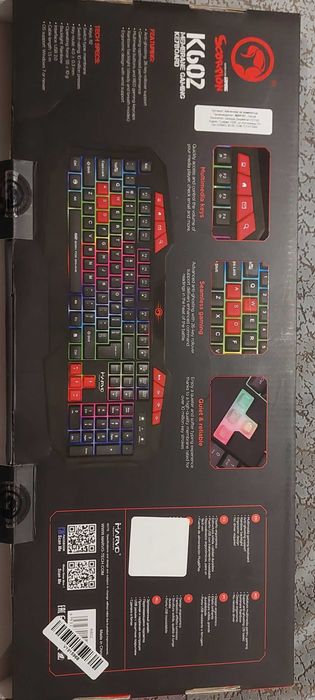 Геймърска клавиатура Marvo K602, черен - MARVO-K602 гр. Търговище Боровец • OLX.bg