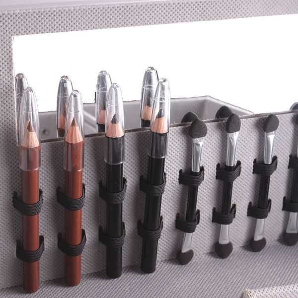 Paleta de makeup Miss Rose, geanta tipa valiza, Trusa farduri completa ...