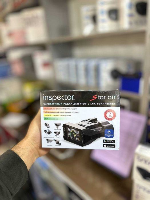 Inspector Star Air Wi-Fi | Радар-детектор | Rassrochka | 6 va 12 oy: 180 у.е. - GPS-навигаторы ...