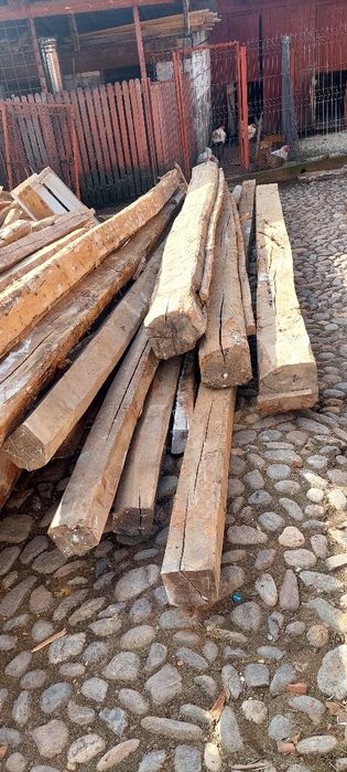 Grinzi vechi de stejar, dimensiuni și grosimi diverse: Malureni • OLX.ro