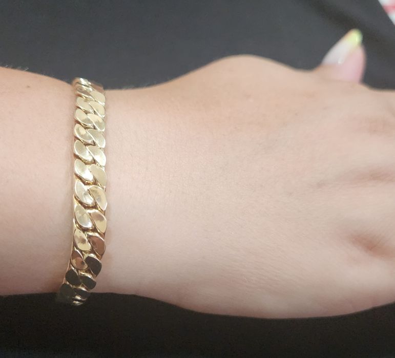 Set CUBAN bratara și lanț 14k, 31.5 gr Bucuresti Sectorul 3 • OLX.ro