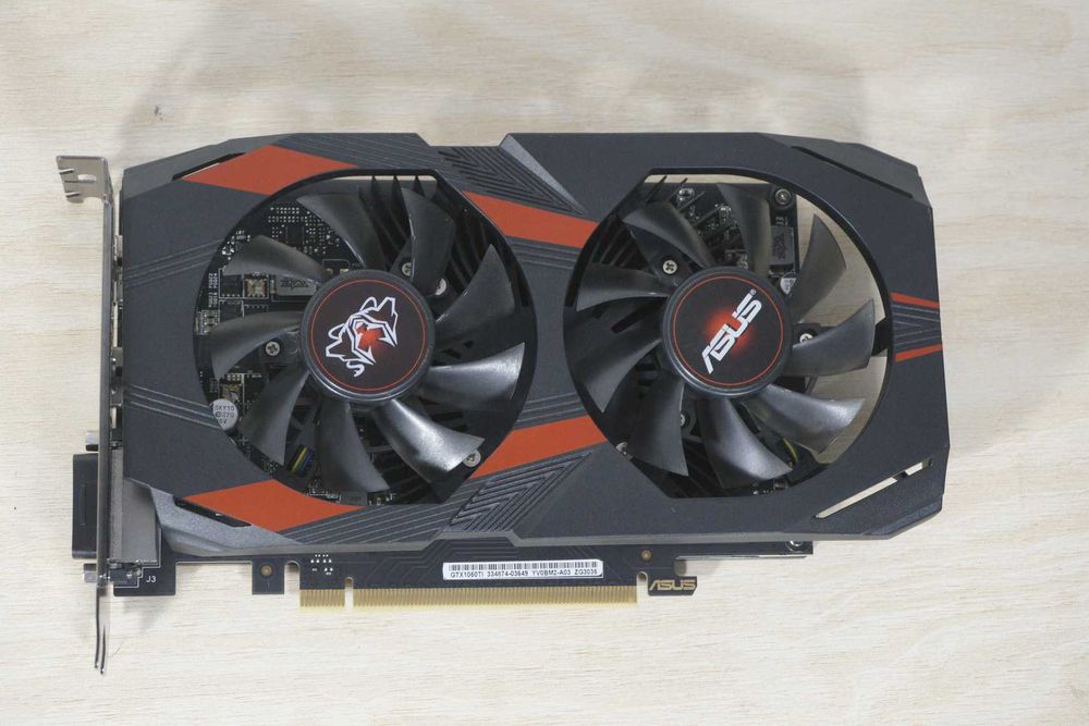Видеокарта GPU GTX 1050 Ti ASUS Cerberus (no 6pin power) / Вкл.ДДС гр ...