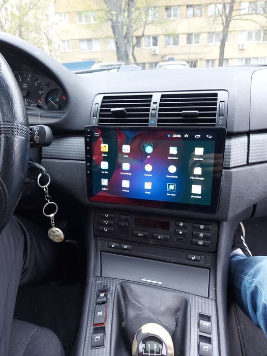 Navigatie Android BMW e46 Audi A4 A6 WiFi Waze YouTube BT GPS Bucuresti ...