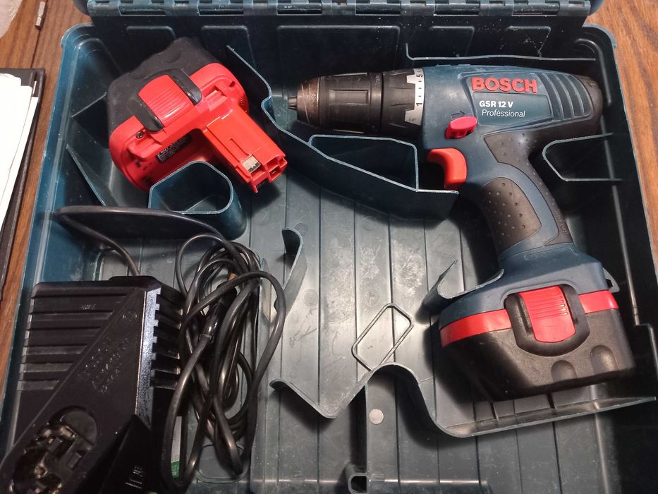 Акумулаторен пробивен винтоверт BOSCH GSR 12-2 Professional гр. Бургас ...