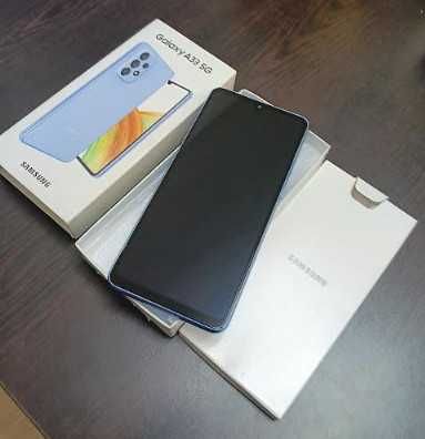 Смартфон Samsung Galaxy A33, 5G, 6/128 GB, SM-A336B цвят: синьо гр ...