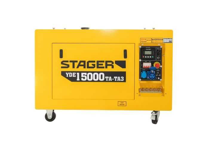 Generator Curent Stager YDE15000TA-TA3 V2 Trifazat Dual 11.5 kW Diesel ...