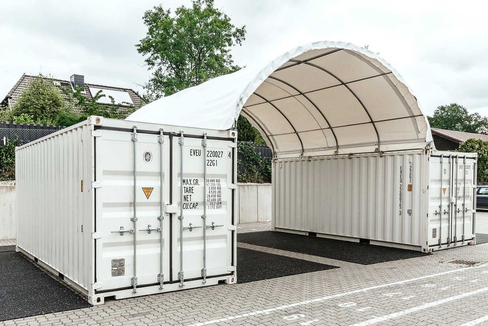 Acoperișuri Container in gri 720g/m² PVC IGNIFUG Baneasa • OLX.ro