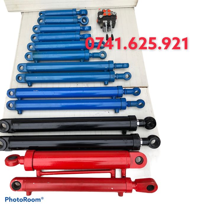 Cilindru hidraulic macara girafa, incarcator,cupa / buldo Deva • OLX.ro