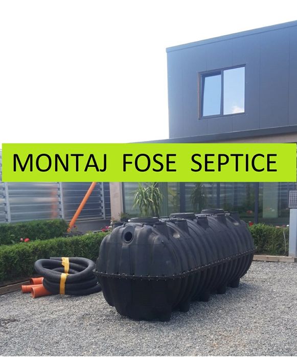 Fose septice ecologice tricamerale cu montaj inclus Adjud Adjud • OLX.ro