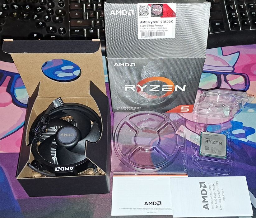 Procesor AMD Ryzen 5 3500x folosit cool pe apă Cluj-Napoca • OLX.ro