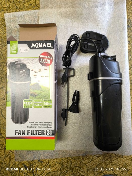 Продавам филтър AquaEL FAN 3 Plus гр. Кърджали Център • OLX.bg