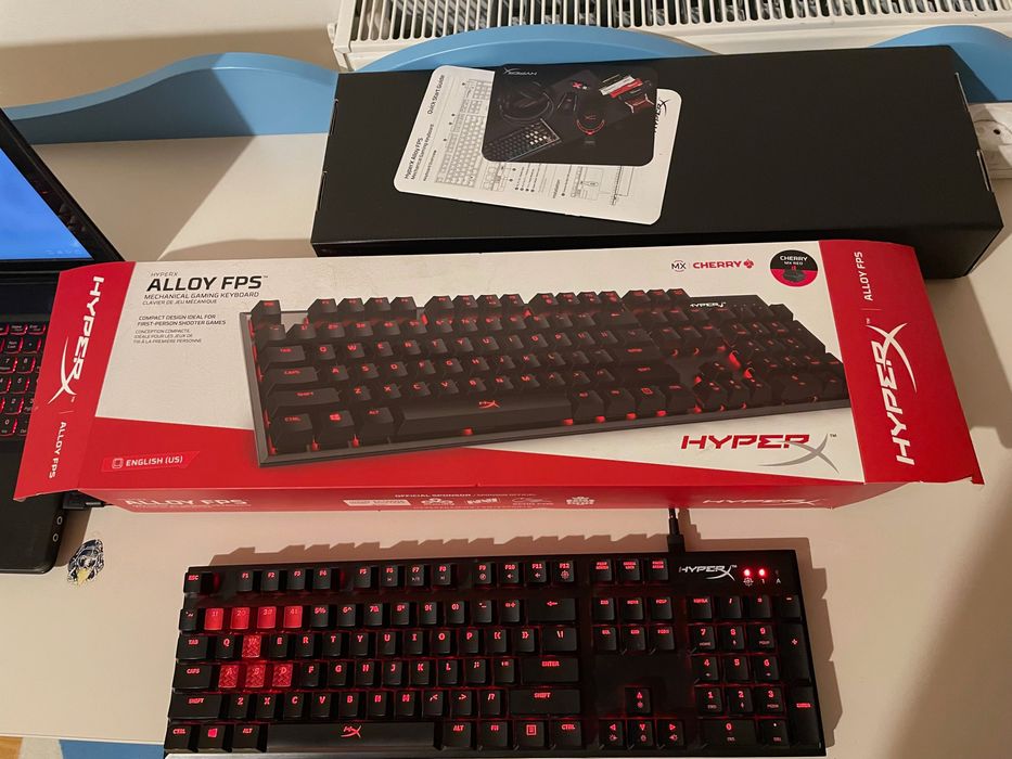 Tastatura mecanica gaming HyperX Alloy FPS, Cherry MX Red Ciorogarla • OLX.ro