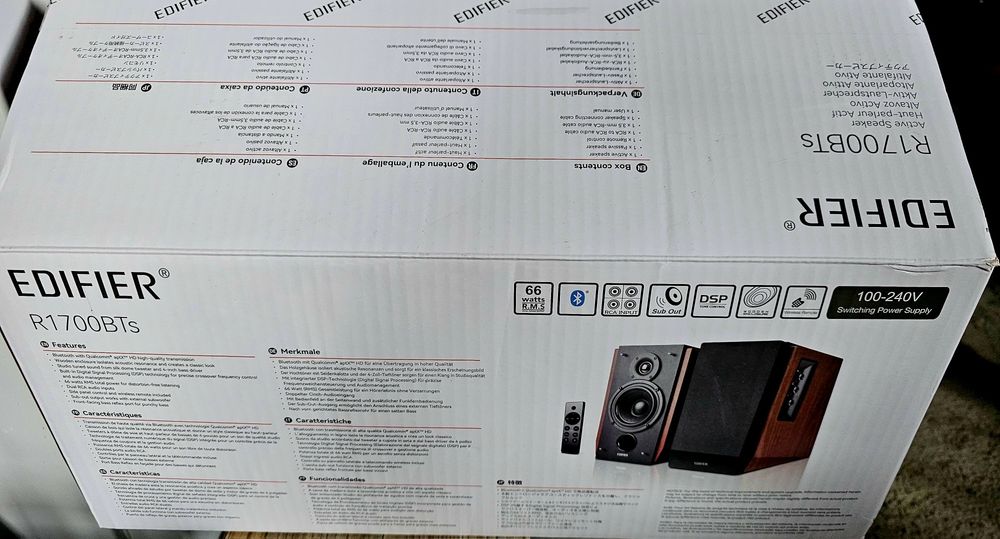 Boxe active Edifier R1700BTS , bluetooth , subwoofer out , amplificate ...