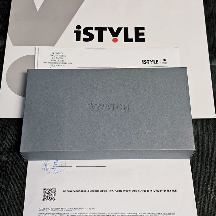 ***КАТО НОВ 49 Apple watch ULTRA 2 v3 iStyle Гаранция 2026 Black Черен гр. София Младост 1 • OLX.bg