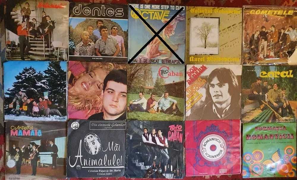 Discuri vinil Electrecord EP rare Grupul Stereo Mircea Florian ...