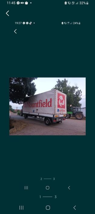 Remorca panav trailer baloti 7.5 metri Simand • OLX.ro