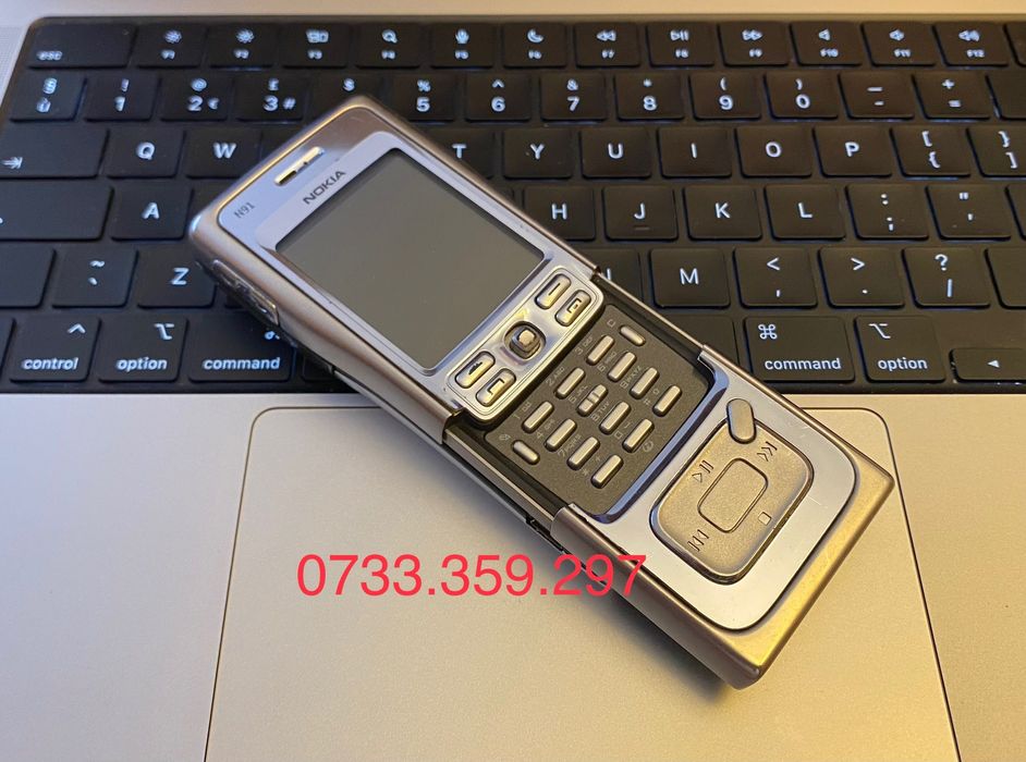 Telefon Nokia N91 classic vintage pentru colectie Stainless Steel ...