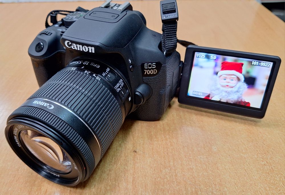Canon 700D kit 18-55mm IS, STM (18.0 пикс,сенсорный экран, как новый) - Цифровые фотоаппараты ...