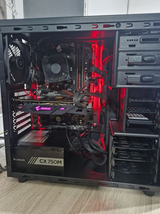 Unitate pc gaming i5 7400,16gb ram, ssd 512gb, Rx580 8gb Ploiesti • OLX.ro