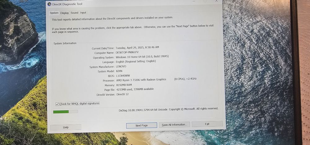 Laptop nou gaming Lenovo Ryzen ram 8Gb ddr4 video 4Gb ssd GTA CSGO ...