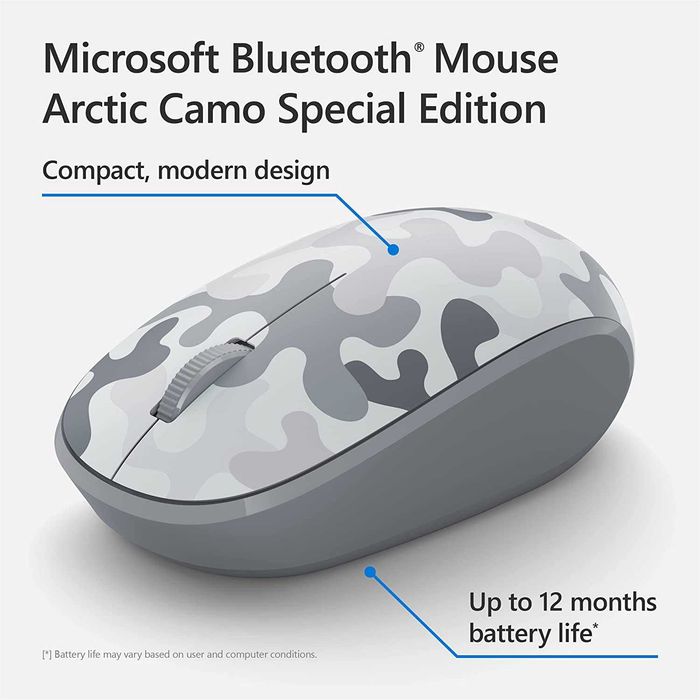 Microsoft Arctic Camo Mouse безжична мишка гр. Гоце Делчев • OLX.bg
