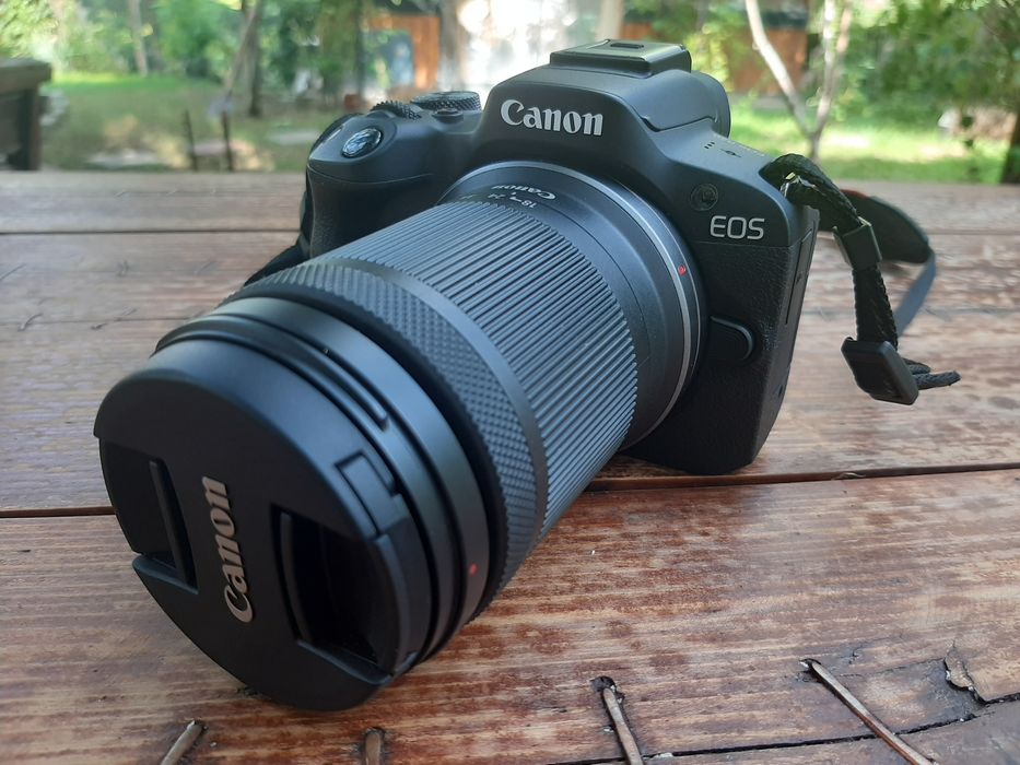 Aparat Foto Mirrorless Canon EOS R50 - Obiectiv 18-150 mm Iasi • OLX.ro