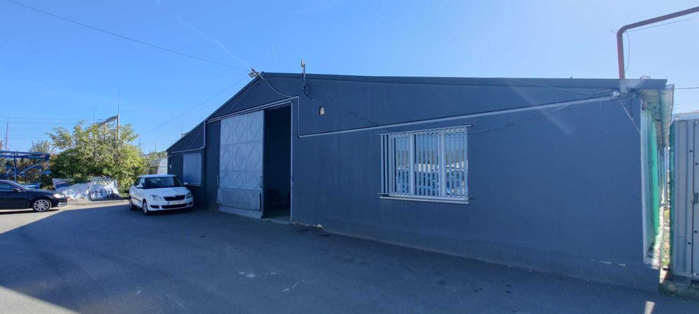 INCHIRIEZ HALA/DEPOZIT - Curte asfaltata si birouri 1800 mp Floresti ...