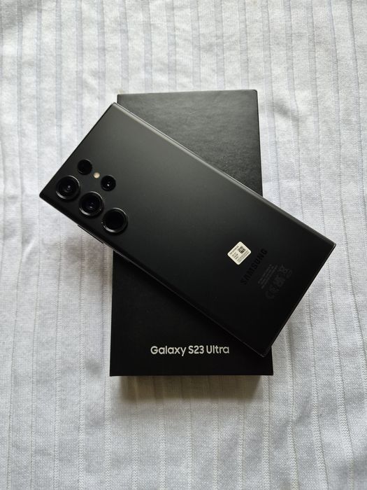 Samsung Galaxy S23 Ultra 256Gb Dual Sim Full Box Phantom Black Ca Nou ...