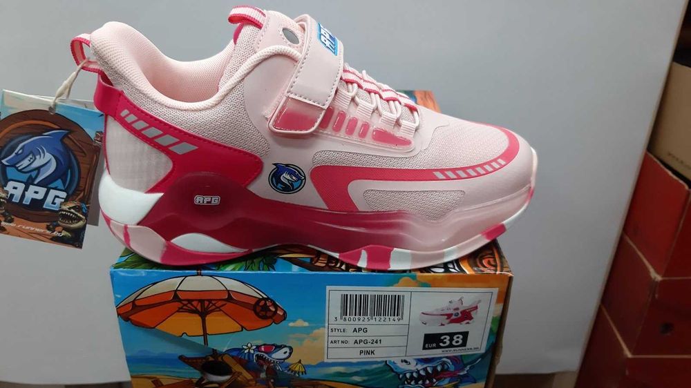 Детски маратонки Runners, APG PINK SHARK 24 гр. София Сухата река • OLX.bg