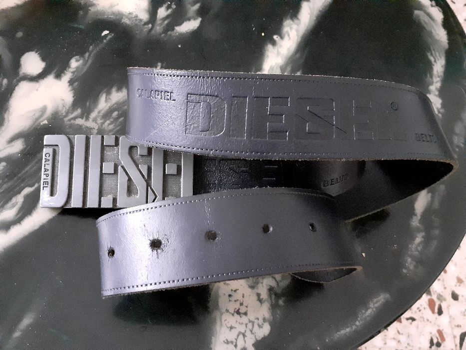 Curea piele Diesel,fabricata in Spania Rosiori de Vede • OLX.ro