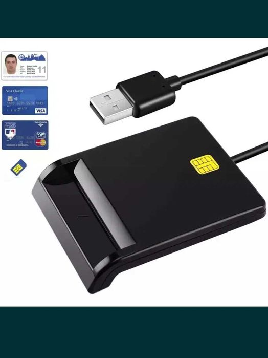 Картридер, Фискальный, EMV Card Reader Smart card reader CAC, PIV, BA ...