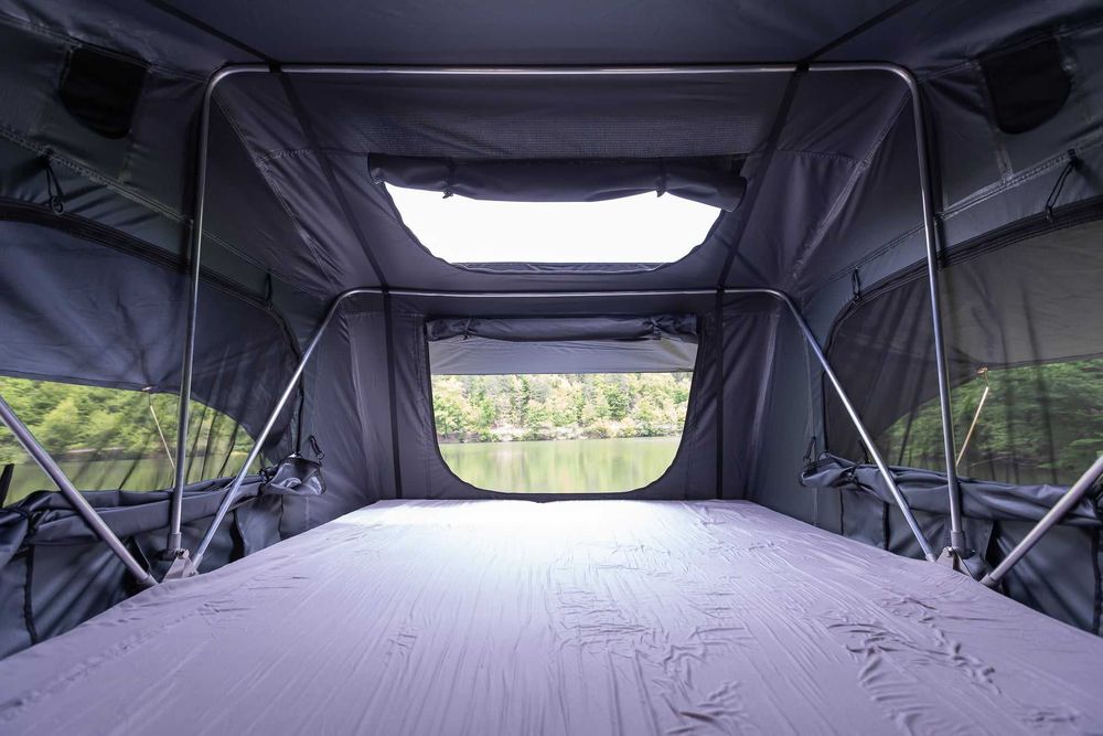 Cort auto Overlander Explorer 193 cm cu sky roof Targu Secuiesc • OLX.ro