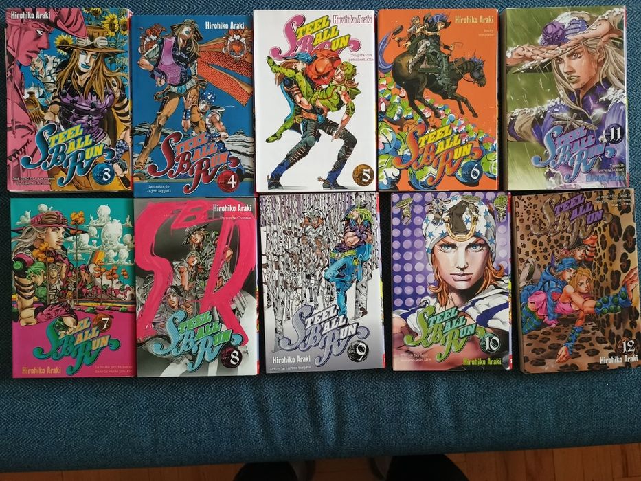 Manga Berserk, Death Note, Jojo Steel Ball Run, Good night Punpun Iasi ...