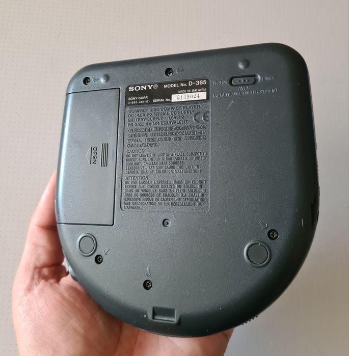 Sony Discman D-365 CD Player Portabil Cluj-Napoca • OLX.ro