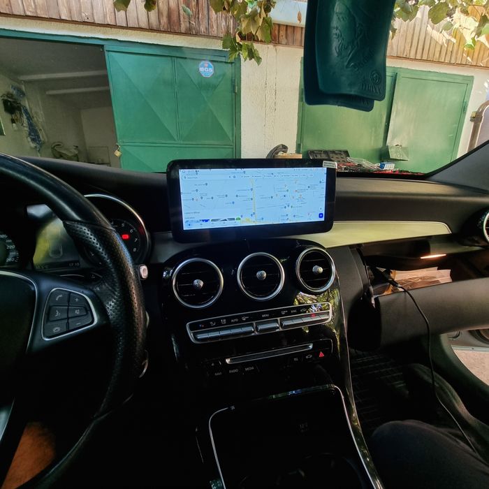 Navigatie android Mercedes C Class W205 Carplay Waze YouTube Bucuresti ...