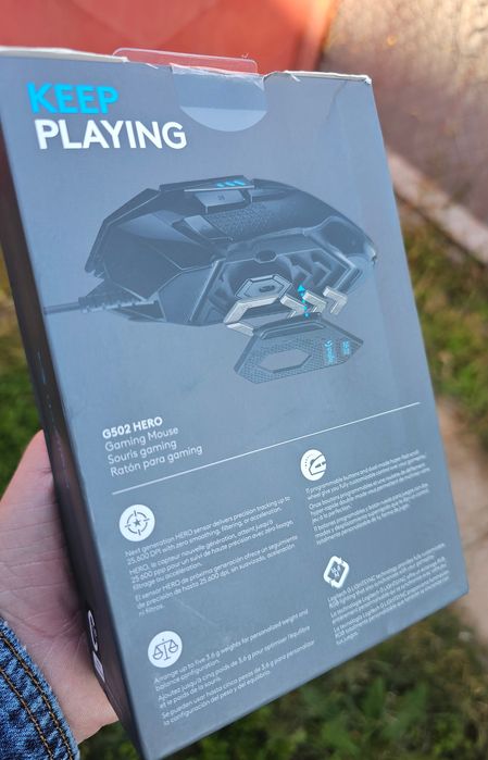 Mouse Gaming Sigilat Logitech G502 Hero High Performance 25K DPI ...