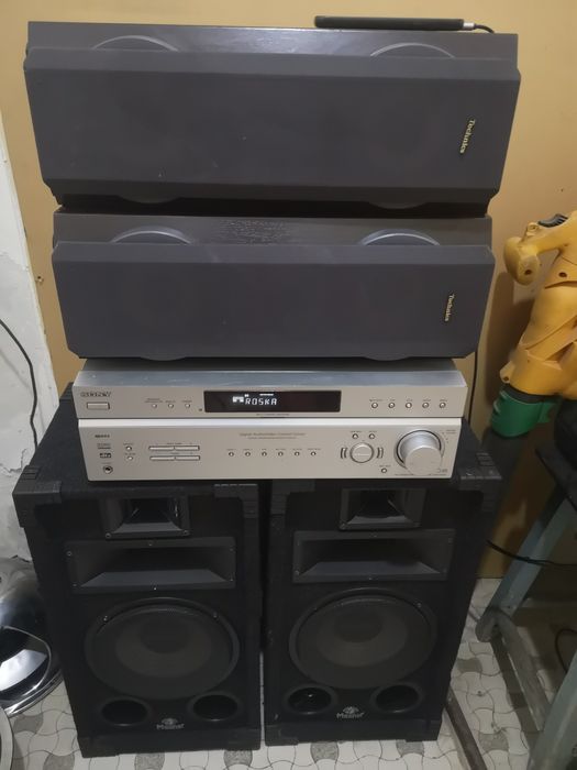 Sistem audio de casa statie sony boxe magnat tehnics opțional si basi ...
