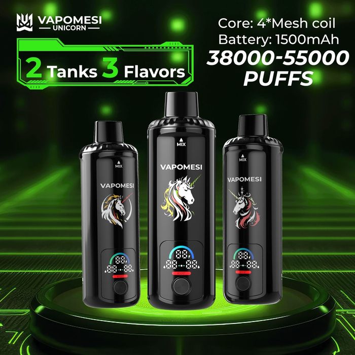 Oferta!! Vape 55.000 puffs 3 Arome Tornado Iasi • OLX.ro