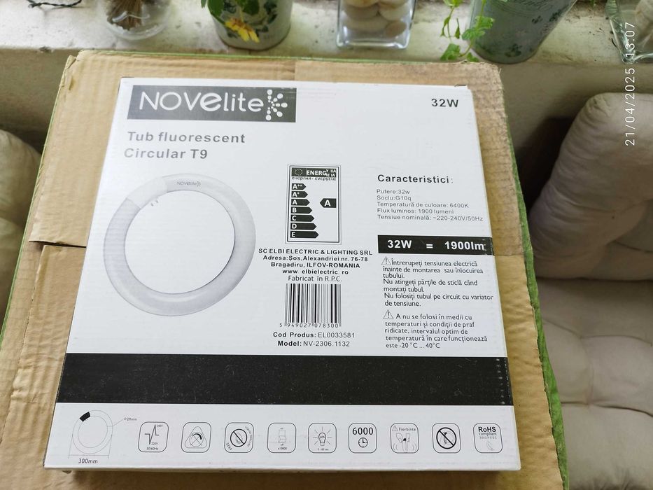 Луминисцентна тръба за домашна лампа Novelite гр. София Лозенец • OLX.bg
