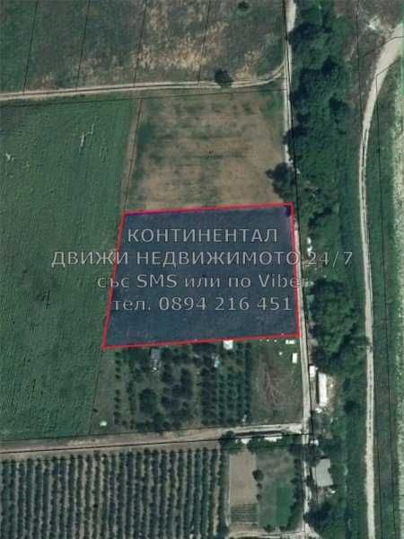 Овощна градина 4дка до канал и път с Златитрап код 61917 с