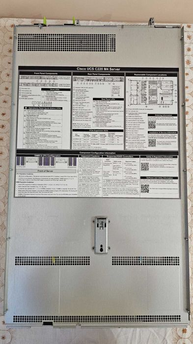 Cisco Server UCS C220 M4 2xIntel Xeon E5-2697v3 256GB RAM ESXi Proxmox ...