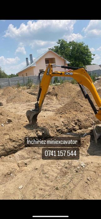 Inchiriez miniexcavator.Transport basculabil.Sort,piatra,balastru ...