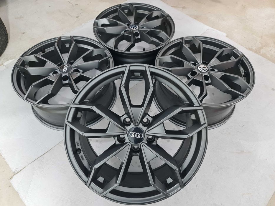 Jante 18 Audi A4 A5 A6 Q3 Q5 VW Passat Golf Skoda Octavia 5x112 8j Cluj-Napoca • OLX.ro