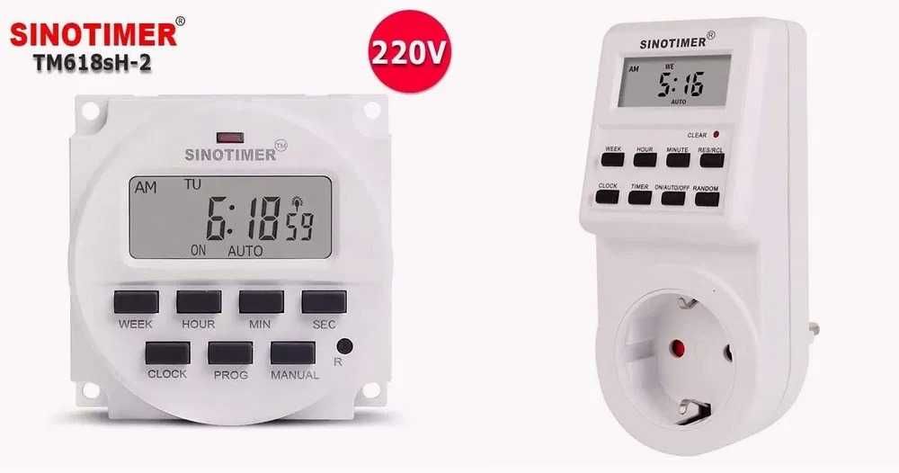 Автоматичен превключвател/таймер на ел. уреди Sinotimer, Програмируем гр. София Подуяне • OLX.bg